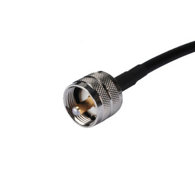 UHF PL259 male plug to N-Type male RF pigtail jumper cable KSR195 50cm  for Wireless