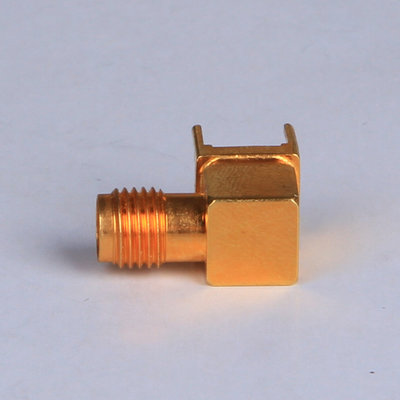 SMA female Right Angle PCB Mount connector