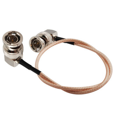 BNC male right angle to plug RA 75ohm RF pigtail cable RG179 Wireless