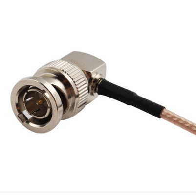 BNC male right angle to plug RA 75ohm RF pigtail cable RG179 Wireless