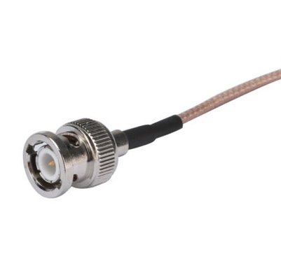 SMB male right angle to BNC plug RF pigtail coax cable RG316 30cm for GPS/GSM/Wireless