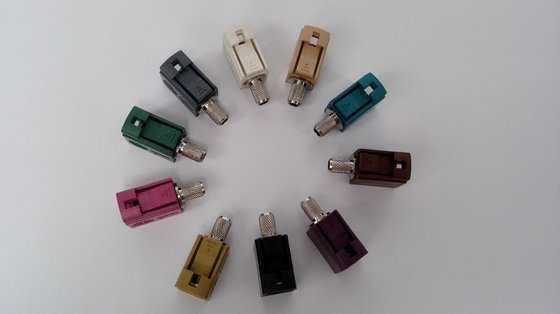 【High quality】Fakra Jack Female connector for crimp RG58/RG174 cable