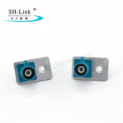 Fakra Connector crimp Jack connector Water blue male for 1.37 cable
