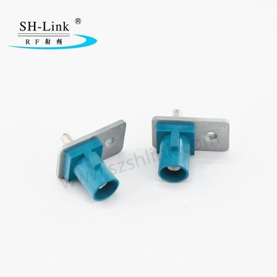 Fakra Connector crimp Jack connector Water blue male for 1.37 cable