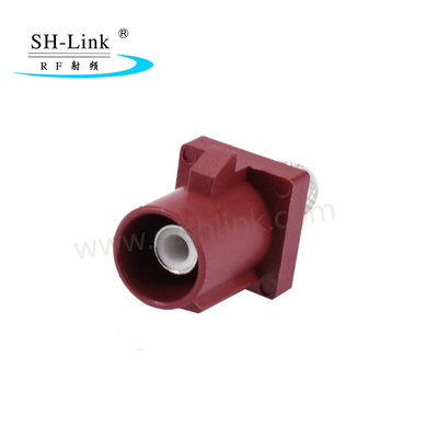 Fakra crimp Plug Male connector F code brown Radio for RG316 RG174 LMR100 cable