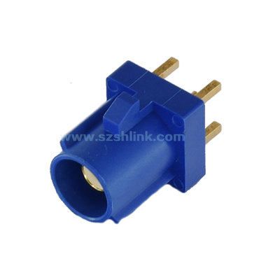 Fakra PCB mount Plug End Launch connector for Radio With IF output,Made in China