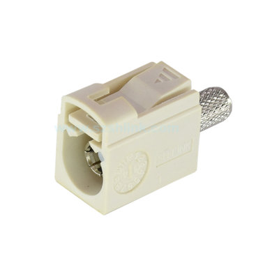 【High quality】Fakra crimp female connector for cable 1.13,1.37