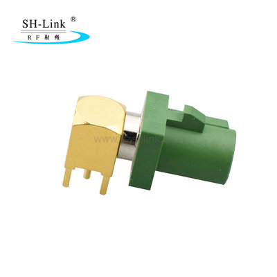 E code right angle Fakra male connector to PCB