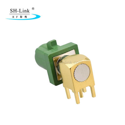 E code right angle Fakra male connector to PCB