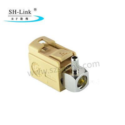 FAKRA Jack RF Connector for RG174 RG316 100 Coaxial Cable Curry Applied in Radio
