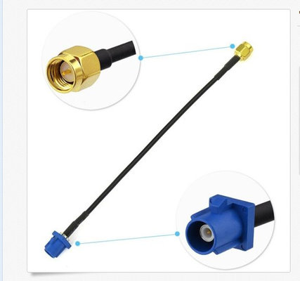 Vehicle Antenna Extension Pigtail SMA male to Fakra male Cable 1m China Shipping