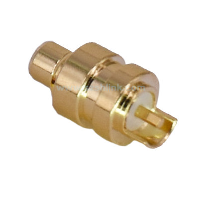 OEM/ODM MMCX RF coaxial plug brass connector gold plating for earphone,wholesales supplier