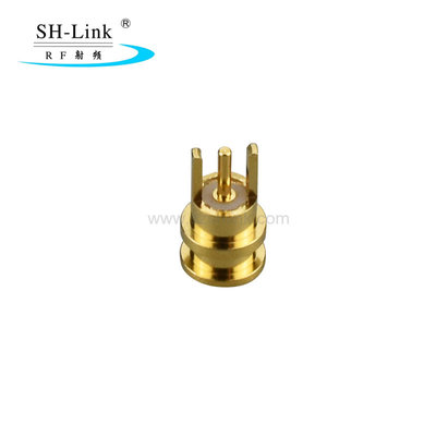 RF coaxial MMCX connector for PCB mount, made in China