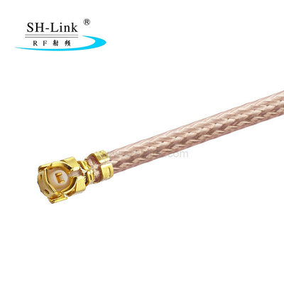 RF coaxial waterproof BNC female connector to UFL with RG1.37 cable assembly