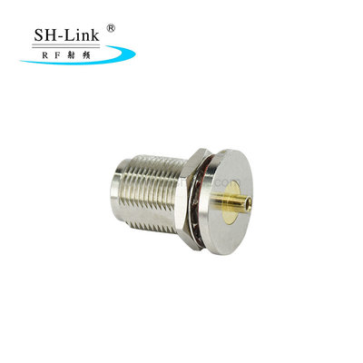 RF coaxial straight N type female waterproof IP67 connector for 1.37 cable
