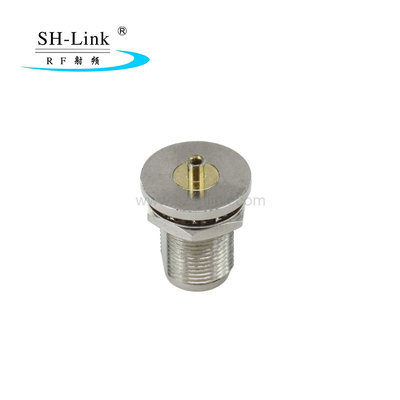 RF coaxial straight N type female waterproof IP67 connector for 1.37 cable