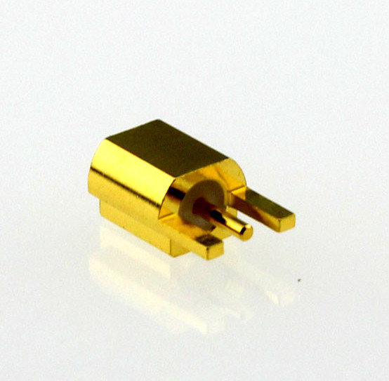 MMCX Edge PCB Mount female Jack RF connector 50 Ohm straight Goldplated,Fast Shipping
