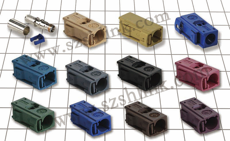 FAKRA Female Connectors(Long) for RG174 RG316 RG58 LMR200 cable