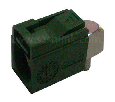 Fakra E code crimp Jack RA connector right angle for Car TV1 to RG316 RG174