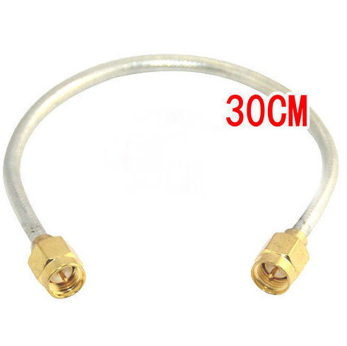 SMA Male TO SMA Male Plug RF Coax Pigtail Semi-rigid Cable RG402