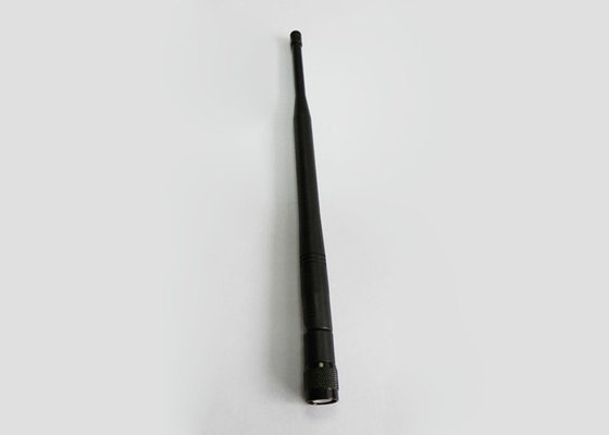 2dB WIFI Omni Antenna External / 2.4 Ghz Wifi Antenna Black SMA Connector For Wireless Router