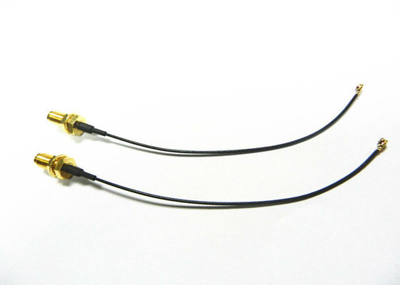 Waterproof RF Cable Assemblies SMA Female RG178 Coaxial Cable For Vehicle RoHs