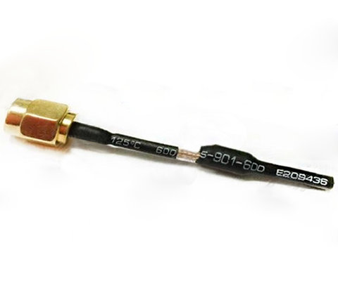 High Frequency Radio Antenna Connector RG 178 Cable Harness Assembly