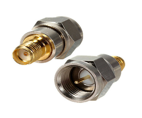 RoHs Approval RF Coaxial Cable Assembly SMA Female To F Connector Male