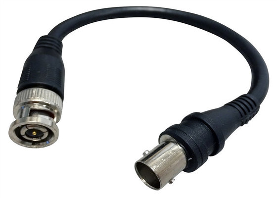 Wireless Industrial RF Cable Assemblies BNC Female To BNC MAle RG 179 Cable