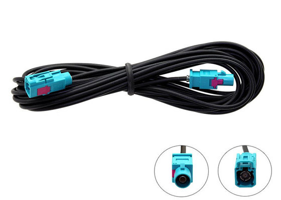 15CM Length Fakra Cable Assembly Port Type A SMB Male to Female Connector