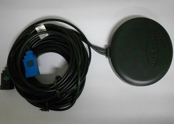 Low Profile Multi Band GPS GSM Antenna RG 174 Cable Black Fakra Connector