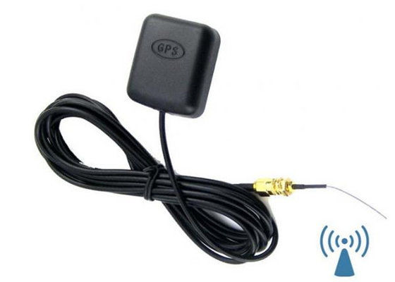 High Gain Active GPS Antenna SMA Connector , 1575 Navigation Car GPS Antenna