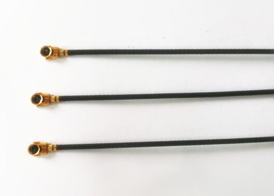 1.13 mm I - PEX Cable 50 OHM U FL RF Black With Pigtail Tinned End