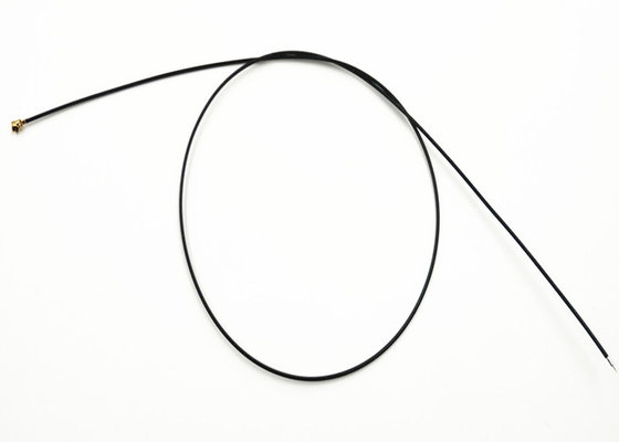 1.13 mm I - PEX Cable 50 OHM U FL RF Black With Pigtail Tinned End