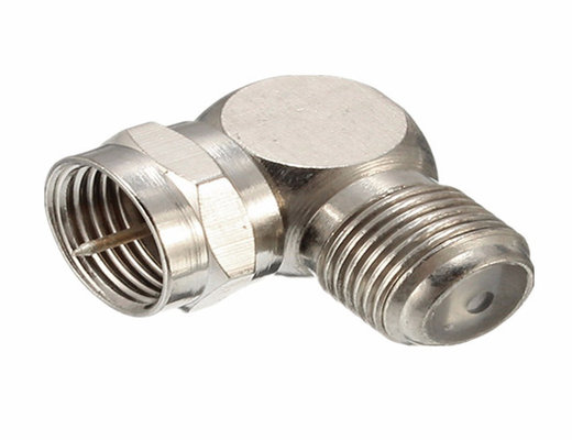 Female F Type Compression Connector Waterproof Coax Connectors For TV