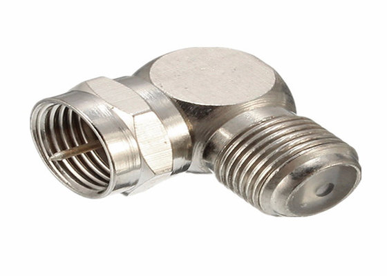 0.49N RF Antenna Connector Right Angle F Female To PAL Male Adapter