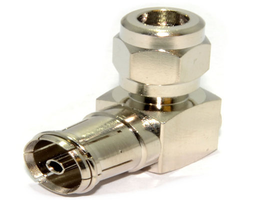 Audio IF RF Antenna Connector Metal TV Aerial Socket 1GHz Frequency