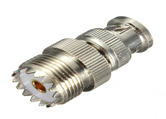 Straight Wheel BNC Male to UHF Female Adapter SO239 PL259 Radio Frequency Connectors