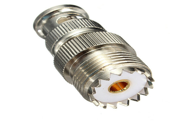 Straight Wheel BNC Male to UHF Female Adapter SO239 PL259 Radio Frequency Connectors