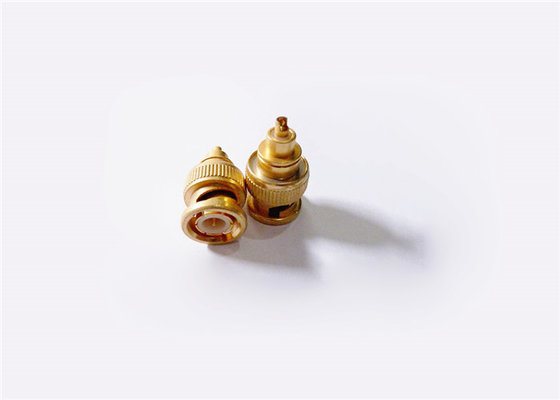 Car Straight Dual BNC Connector 3 GHz Frequency for 50 Ohm RF Coaxial Cable