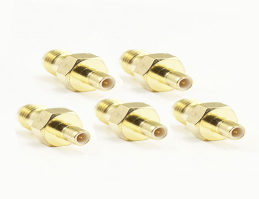 Weatherproof SMB Coax Connector , SMB Male To SMA Female SMB Antenna Connector