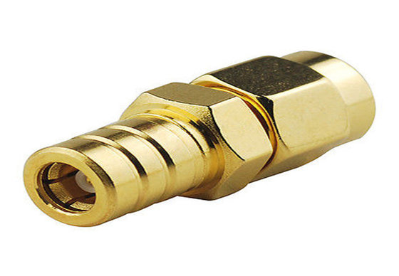 1.5 VSWR SMB RF Connector SMA Male To SMB Female Adapter 0-18 Ghz