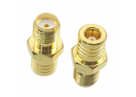 Coax SMB RF Connector SMA Female to SMB Female Adapter 0.49N