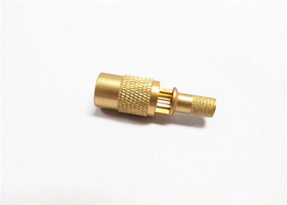 Bulkhead Coax Connectors RF SMB Male to Male Plug Straight Adapter 50 Ohm