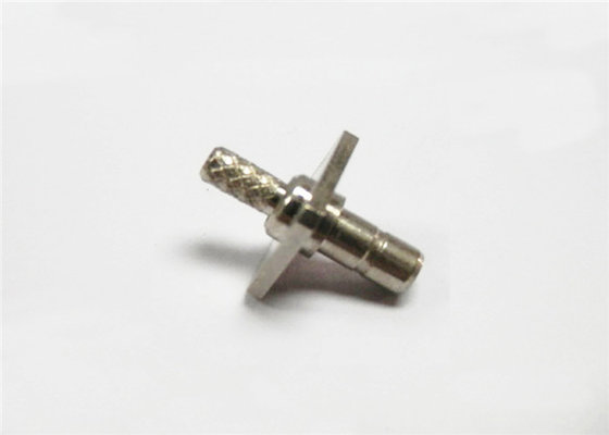 Bulkhead Coax Connectors RF SMB Male to Male Plug Straight Adapter 50 Ohm