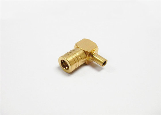 Snap On Latched SMB RF Connector Female For Simi - Rigid RG 405 Cable