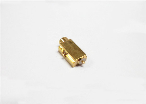 Low Reflection Broadband MMCX RF Connector Gold Plated RoHs Approval