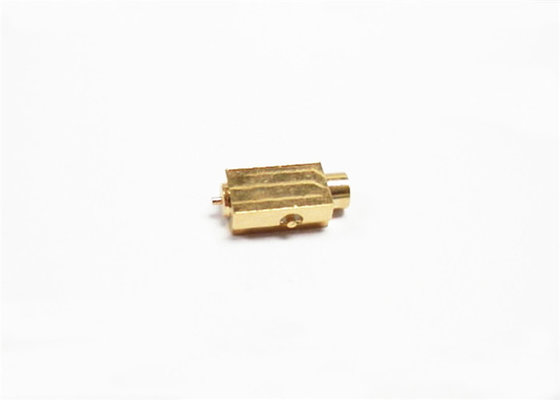 Low Reflection Broadband MMCX RF Connector Gold Plated RoHs Approval