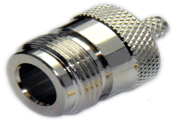 LMR Cable / CFD Cable N Type Adapter Female Crimp Pin Connector 50 Ohm