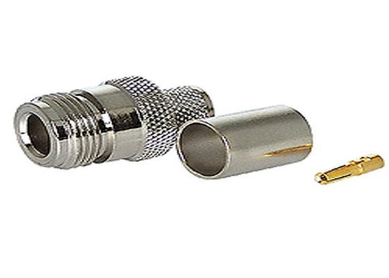 LMR Cable / CFD Cable N Type Adapter Female Crimp Pin Connector 50 Ohm